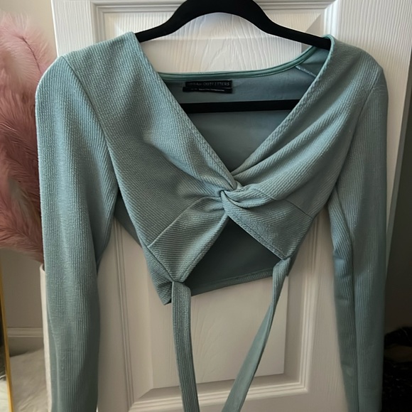 Tops | Urban Outfitters Going Out Top Wrap Around Waist | Poshmark